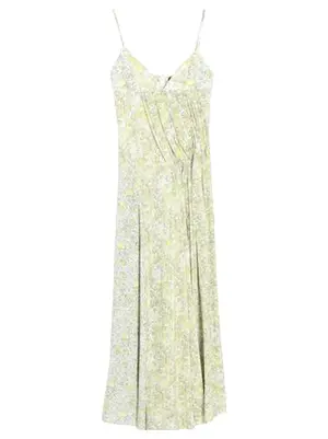GIOVANNI BEDIN GIOVANNI BEDIN Floral-Print Maxi Dress Yellow