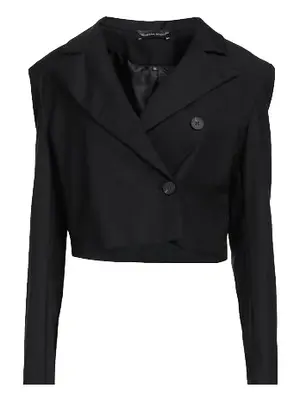VANESSA SCOTT VANESSA SCOTT Double-Breasted Blazer Black
