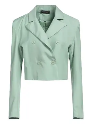 VANESSA SCOTT VANESSA SCOTT Double-Breasted Blazer Green