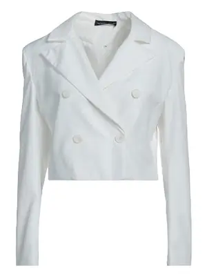 VANESSA SCOTT VANESSA SCOTT Double-Breasted Blazer White