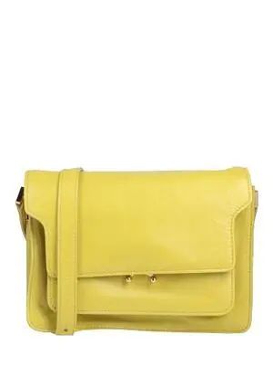 Marni Cross-body Bag In Leather - Green