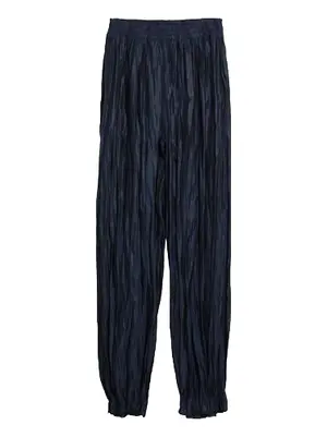 ROBERTO COLLINA ROBERTO COLLINA Tapered Crinkled Pants Midnight Blue