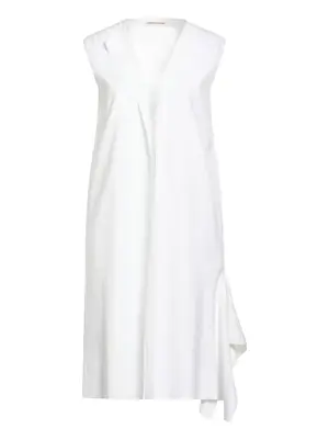 Lamberto Losani Sleeveless Cardigan - White