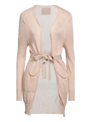 PINK MEMORIES PINK MEMORIES Knitted Lamé Cardigan Beige