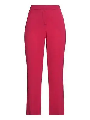 SEMICOUTURE Straight-Leg Crepe Pants Pink