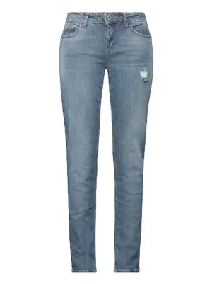 LIU •JO Straight-Leg Jeans With Five-Pocket Detailing