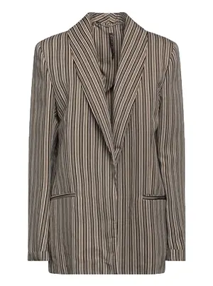 MANILA GRACE MANILA GRACE Striped Blazer