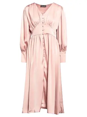 VANESSA SCOTT VANESSA SCOTT Midi Shirt Dress Pink