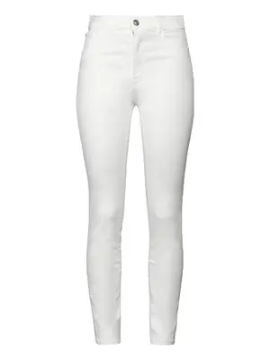TWINSET Skinny Jeans With High Waist - White
