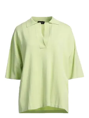 ROBERTO COLLINA ROBERTO COLLINA Classic Collar Knit Top Green