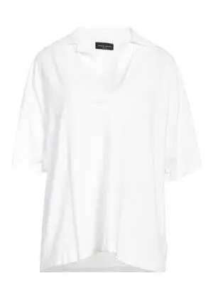 ROBERTO COLLINA ROBERTO COLLINA Classic Collar Knit Top White
