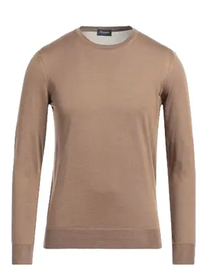 DRUMOHR DRUMOHR Knit Silk Sweater Beige