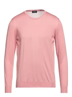 DRUMOHR DRUMOHR Knit Silk Sweater Salmon Pink