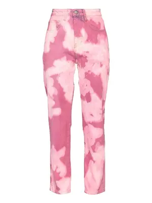 DE' HART Tapered Cotton Jeans Pink