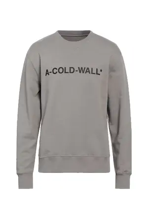 A-COLD-WALL* A-COLD-WALL* French Terry Sweatshirt With Logo Grey