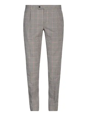 DANIELE ALESSANDRINI GREY DANIELE ALESSANDRINI Tapered Leg Trousers Dark Brown