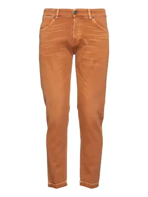 PT TORINO PT Torino Light Cotton Straight-Leg Jeans Camel