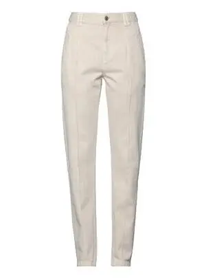 MARANT ETOILE Straight-Leg Cotton Jeans Beige