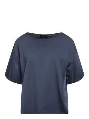 ROBERTO COLLINA ROBERTO COLLINA Cotton Jersey T-Shirt Midnight Blue
