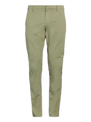 DONDUP Man Pants White Size 35 Cotton, Elastane Sage Green