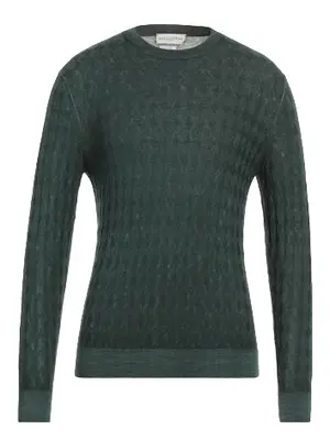 BALLANTYNE Dark Wool Sweater - Green