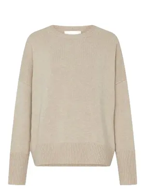 LISA YANG Lisa Yang Mila Cashmere Sweater Sand