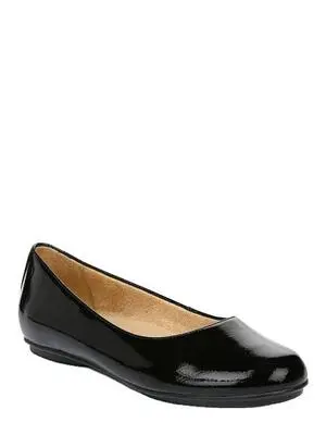 Naturalizer Naturalizer Maxwell Skimmer Flat Black Patent Leather
