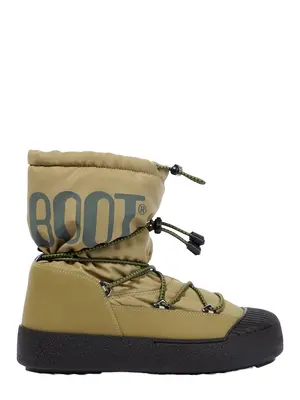 Moon Boot Logo Snow Boots - Green