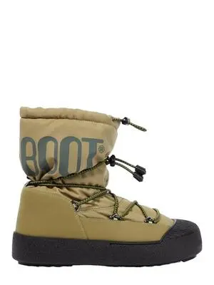 Moon Boot Logo Snow Boots - Green