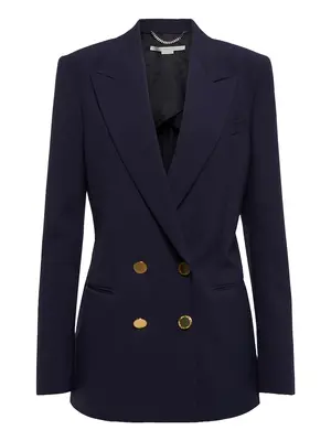 Stella McCartney Double-breasted Blazer - Blue