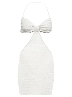 BANANHOT Anna Cutout Minidress - White