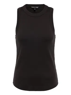 Veronica Beard Jordyn Cotton-blend Tank Top - Black