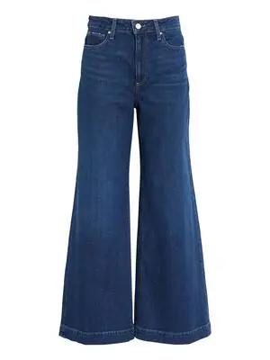 Paige Wide-leg Harper Jeans - Blue