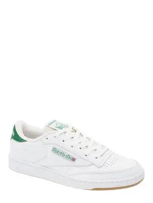 REEBOK Club C 85 Vintage Sneaker - White/glengreen/rubbbergum