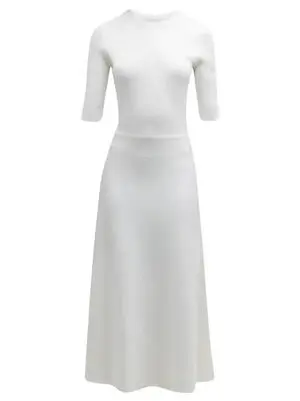 GABRIELA HEARST Gabriela Hearst Seymore Cashmere Blend Midi Dress