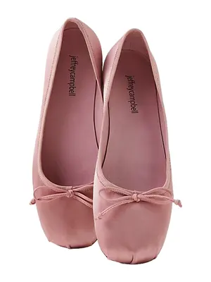 Jeffrey Campbell Aurora Ballet Flats Pink