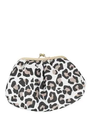 THE VINTAGE COSMETIC COMPANY Leopard Print Cosmetic Bag - One-color