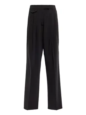 Dorothee Schumacher Modern Sophistication Wool-blend Trousers - Black