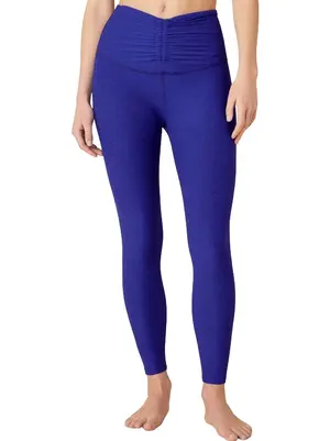 Beyond Yoga Space Dye V-waist Leggings Sapphire Blue Heather