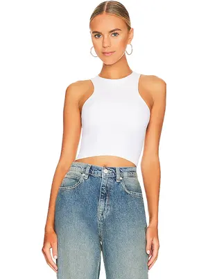Free People Clean Lines Cami - White
