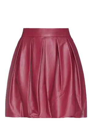 Pinko PINKO Balloon Mini Skirt Red