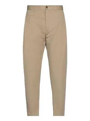 ..,BEAUCOUP Man Pants Sand Size 30 Cotton, Elastane Beige