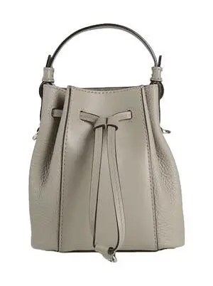 Furla Calfskin Bucket Bag Grey