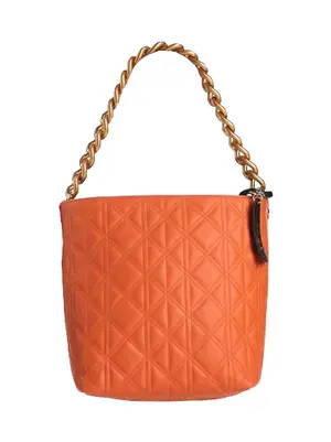 MY BEST BAG FIRENZE Leather Tote Bag Orange