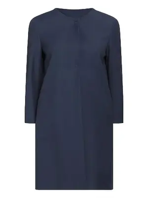 ANNIE P. ANNIE P. Overcoat & Trench Coat Blue