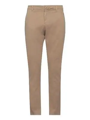 DONDUP Pants Size Cotton, Elastane - Khaki