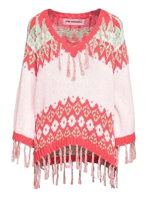 PINK MEMORIES Knitted Sweater - Pink