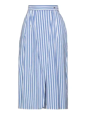 Elisabetta Franchi ELISABETTA FRANCHI Striped Midi Skirt Blue