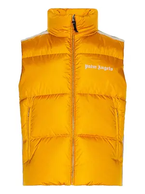Moncler 8 Palm Angels Rodman Vest - Yellow