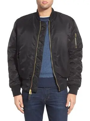 Alpha Industries Ma-1 Reversible Bomber Jacket - Black